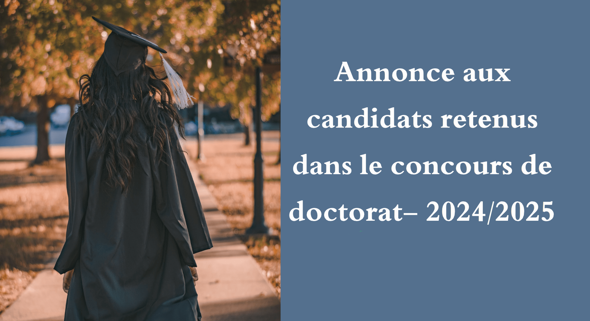 Announcement for Candidates Admitted to the Doctoral Competition-2024/ ...